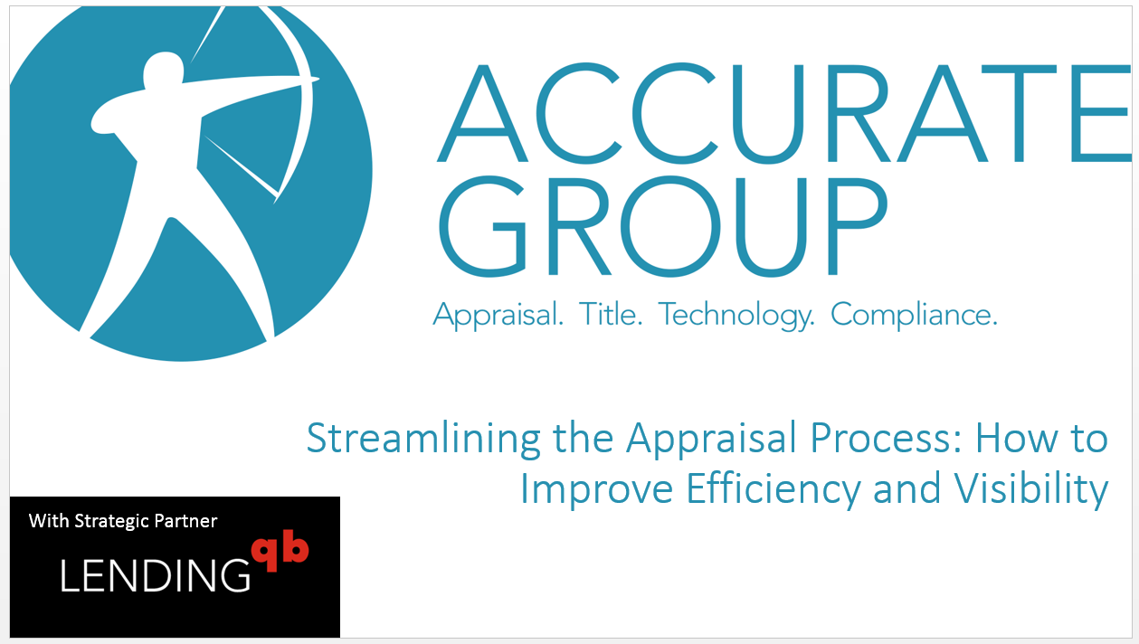 Accurate Group & LendingQB Pair Up to Address Appraisal Challenges ...